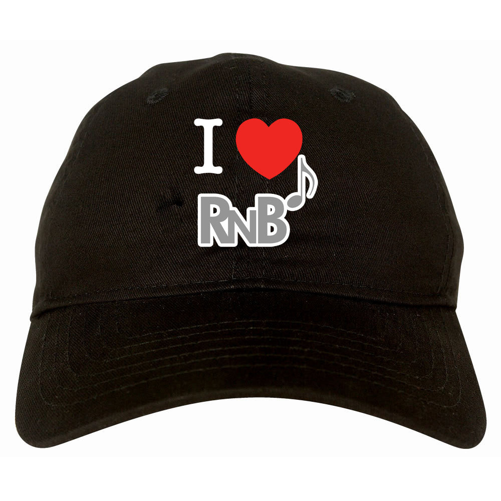 Black "I Love RnB" Dad Hat – ThisisRnB Shop